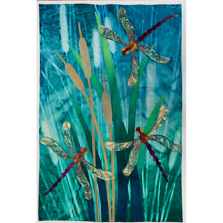 Shimmering Dragonflies Room N1 , Sew & Quilt Expo Reno, NV